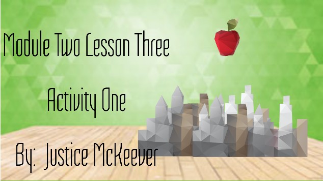 Module Two Lesson Three Activity One on emaze