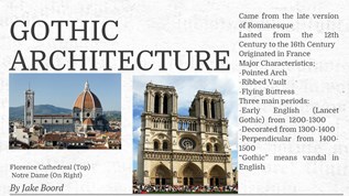 Gothic Timeline at emaze Presentation