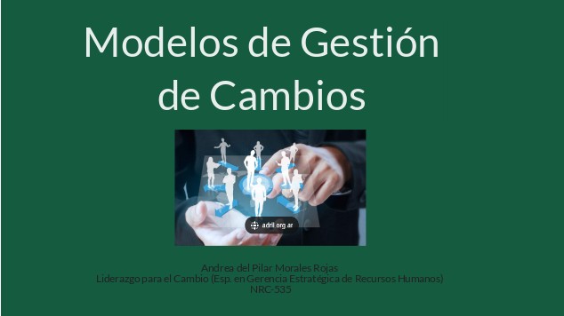 Modelos de gestión del cambio at emaze Presentation