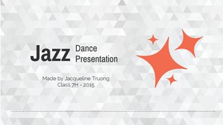 Jazz Dance Presentation at emaze Presentation