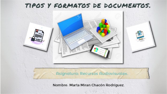 tipos y formatos de documentos. at emaze Presentation