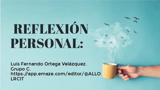 Reflexion Personal: at emaze Presentation