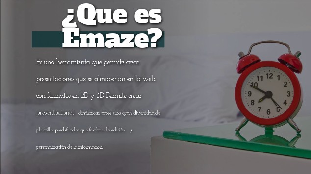 que es emaze at emaze Presentation