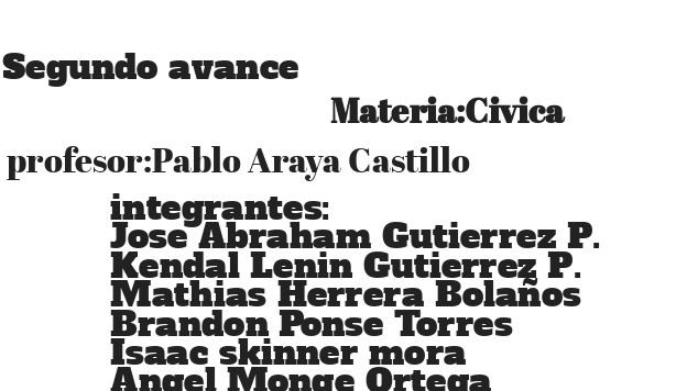 Segundo avance at emaze Presentation