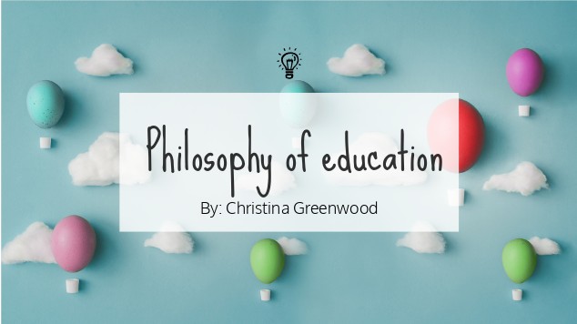 Philosophy of education at emaze Presentation