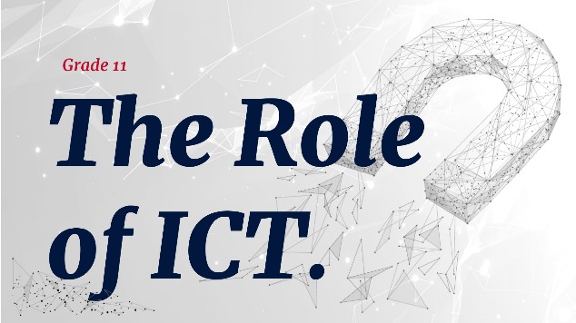 The Role of ICT. at emaze Presentation