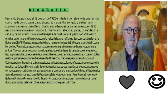 Fernando Botero diapositivas at emaze Presentation