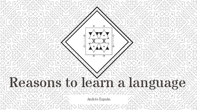 Reasons to learn a language at emaze Presentation
