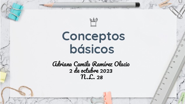 Conceptos básicos at emaze Presentation