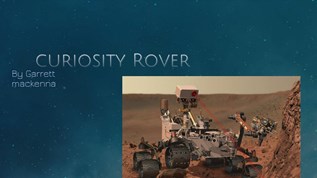 Curiosity rover at emaze Presentation