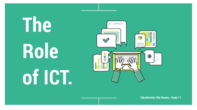 The Role of ICT. at emaze Presentation
