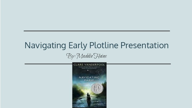 Navigating Early Plotline Presentation at emaze Presentation