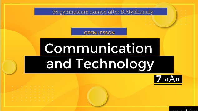 OPen lesson at emaze Presentation