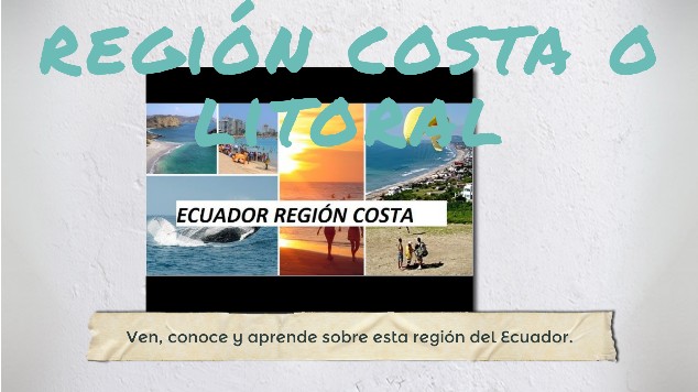 región costa o litoral at emaze Presentation
