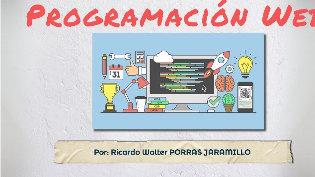 Programación Web at emaze Presentation