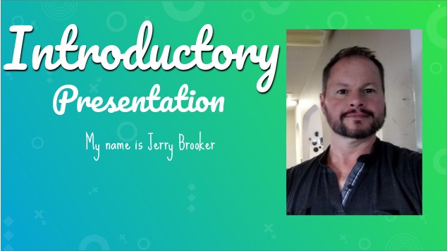 My name is Jerry Brooker at emaze Presentation