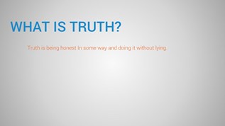 TRUTH at emaze Presentation