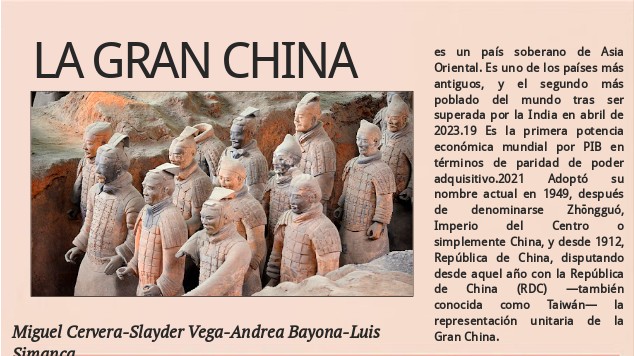 la gran china at emaze Presentation
