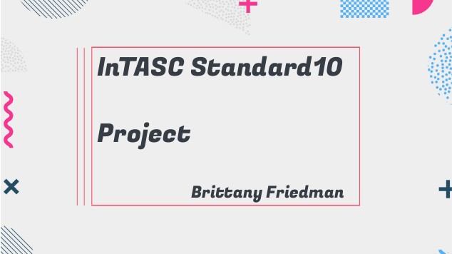 InTASC Standard10 Project at emaze Presentation