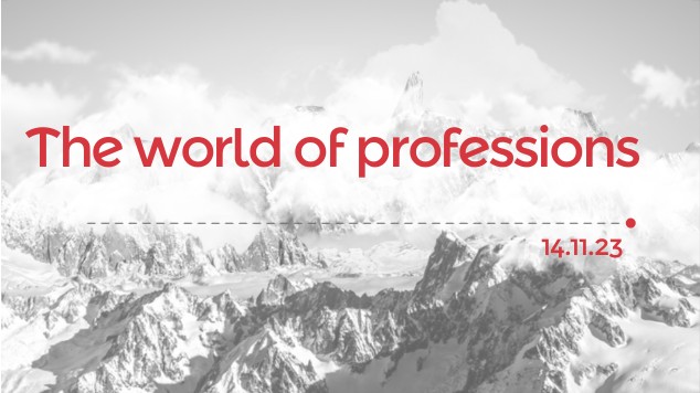 The world of professions at emaze Presentation