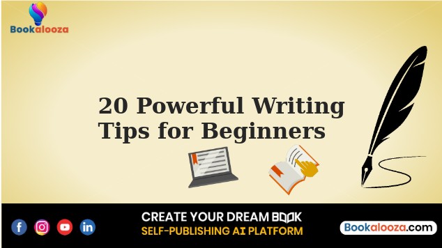 20 Powerful Writing Tips for Beginners at emaze Presentation