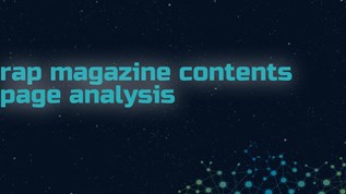 rap magazine contents page analysis at emaze Presentation