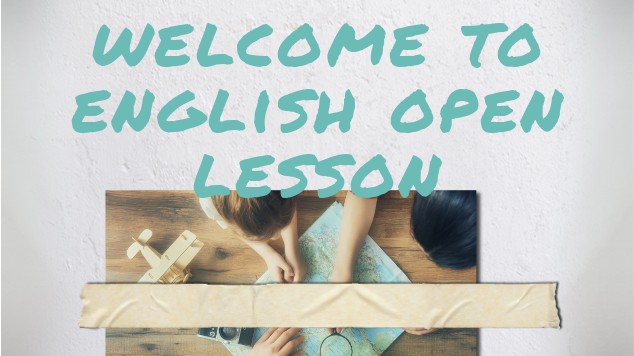 welcome to open english lesson at emaze Presentation