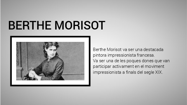 Berthe Morisot at emaze Presentation