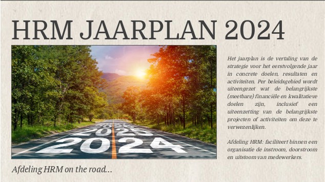 Jaarplan 2024 at emaze Presentation
