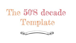 50s decade project at emaze Presentation