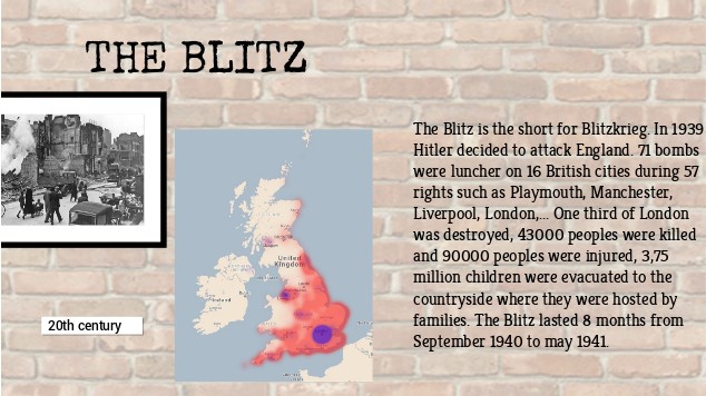 THE BLITZ at emaze Presentation