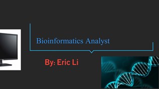 Bioinformatic Analyst at emaze Presentation