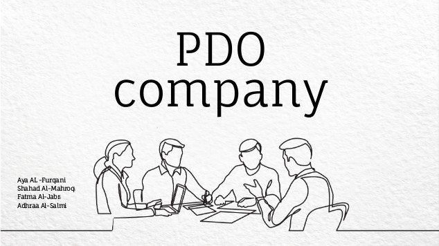 PDO company at emaze Presentation