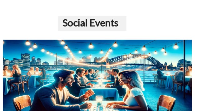 Social Events on emaze
