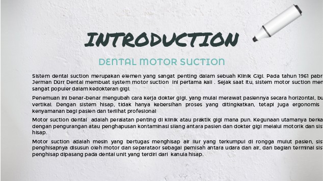 Dental Suction Motor at emaze Presentation