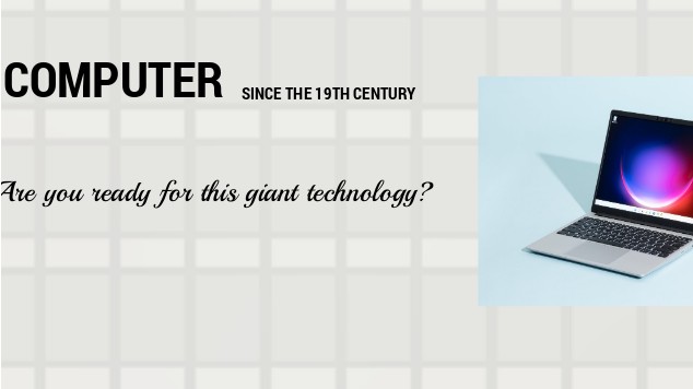 COMPUTER at emaze Presentation