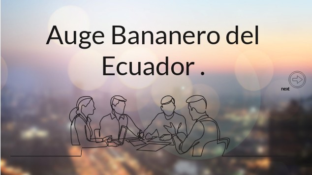 Auge Bananero del Ecuador . at emaze Photo Album