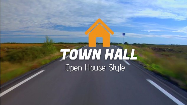TOWN HALL at emaze Presentation