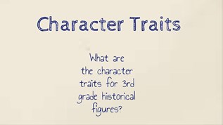 3rd Grade Charcter Traits at emaze Presentation