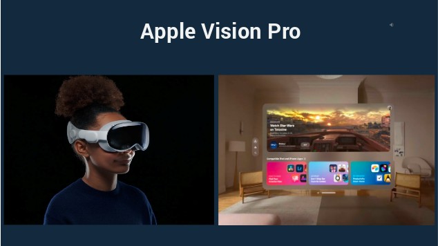 Apple Vision Pro at emaze Presentation