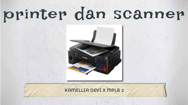 printer dan scanner at emaze Presentation