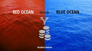 Blue Ocean Strategy at emaze Presentation