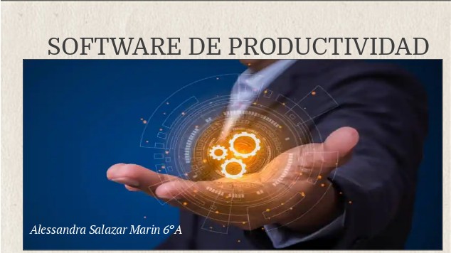 SOFTWARE DE PRODUCTIVIDAD at emaze Presentation