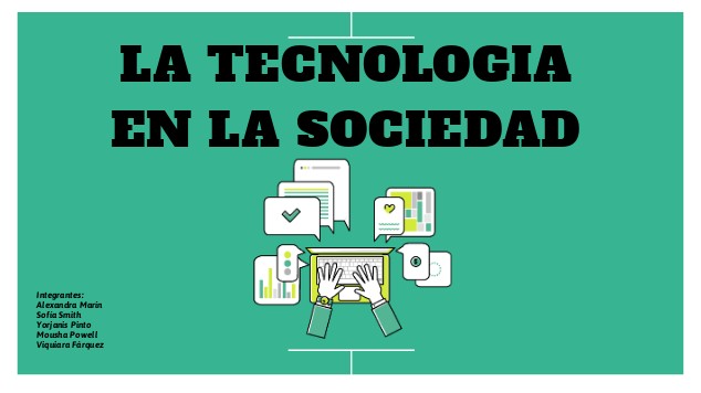 La tecnologia en la sociedad at emaze Presentation