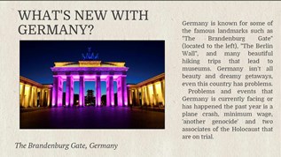 Germany Presentation at emaze Presentation