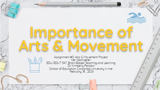 Arts & Movement at emaze Presentation