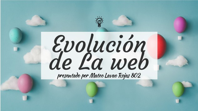 Evolución de La web at emaze Presentation