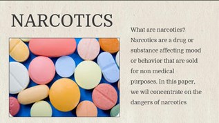 Narcotics Presentation at emaze Presentation