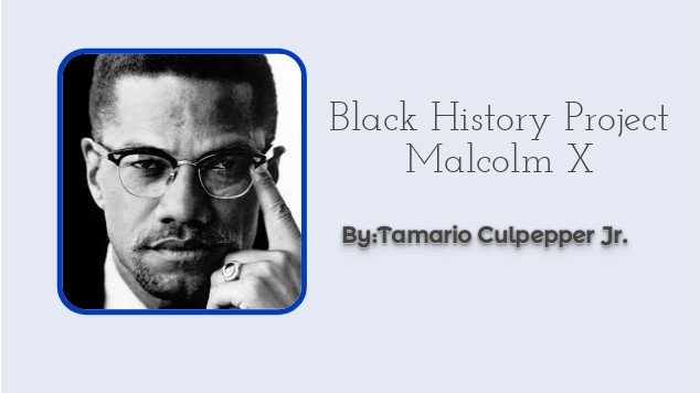 Malcolm X at emaze Presentation