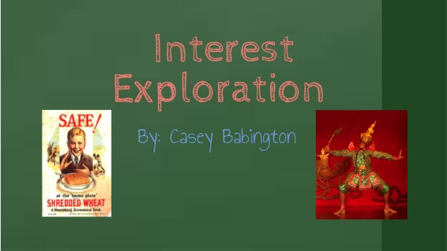 Interest Exploration at emaze Presentation